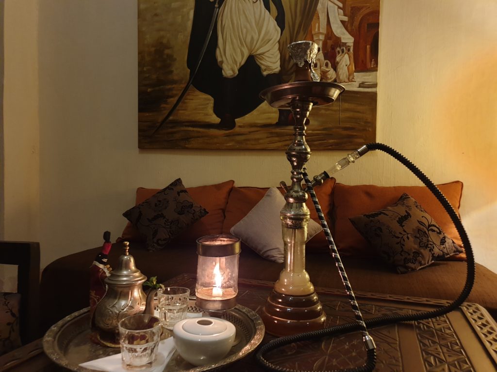 Shisha Medina Marrakech | Sky Bar & Drinking Mint Tea Riad Al Ksar